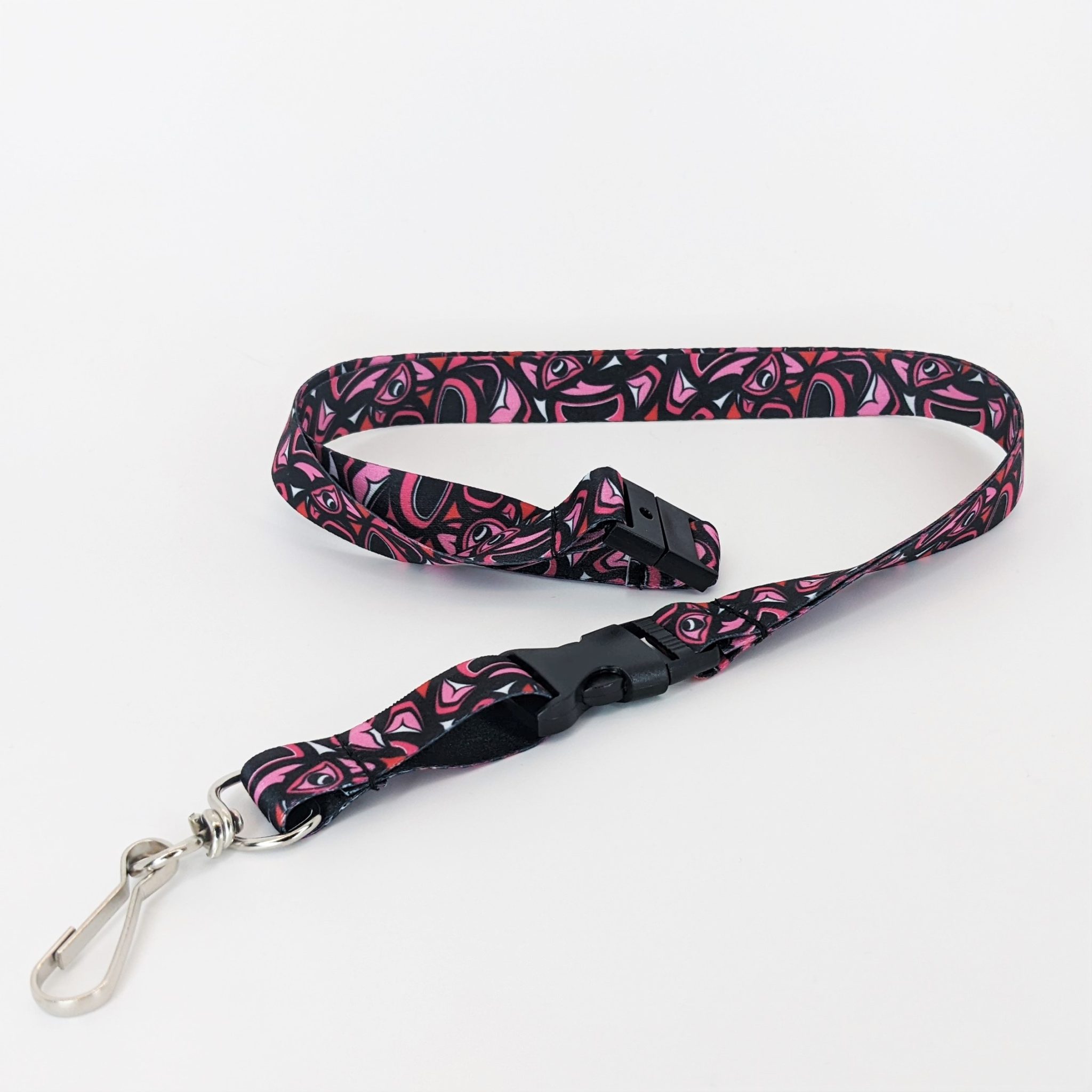 Indigenous Pink Lanyard
